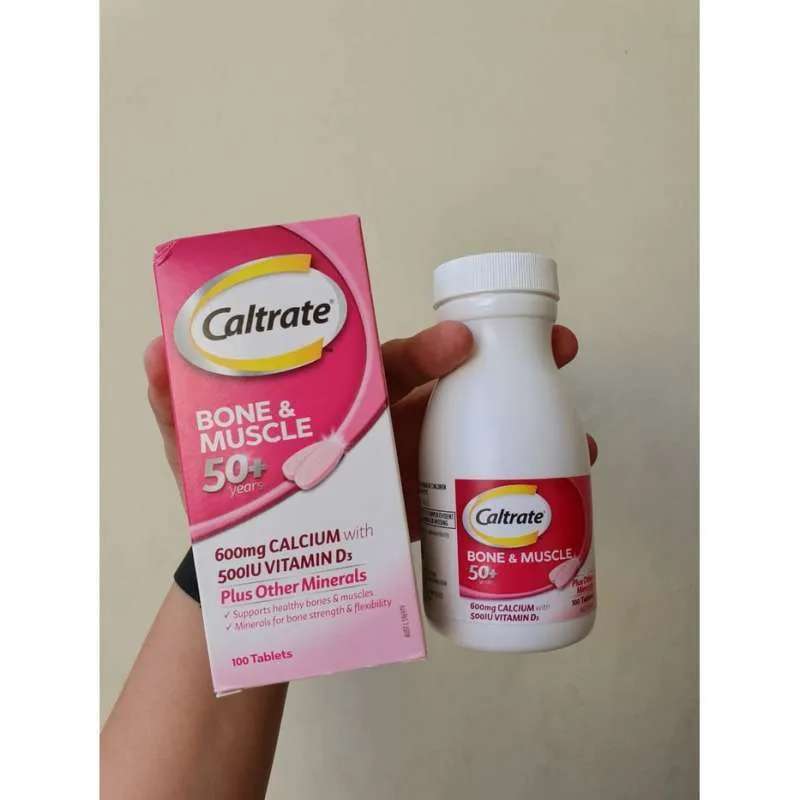 Jual Caltrate Bone & Muscle 50+ Years Suplemen [100 Tablets] Di Seller ...