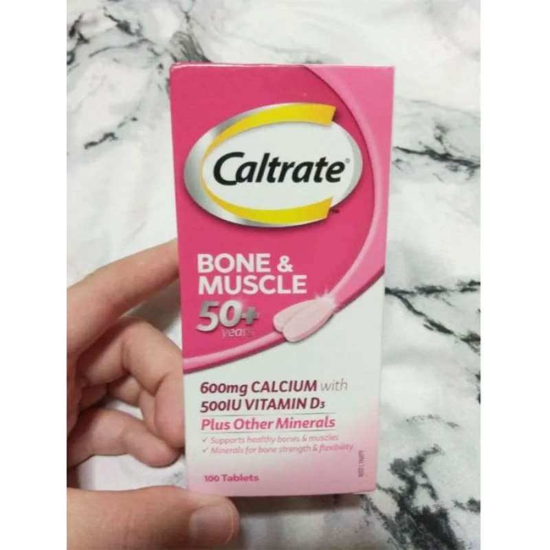 Jual Caltrate Bone & Muscle 50+ Years Suplemen [100 Tablets] Di Seller ...