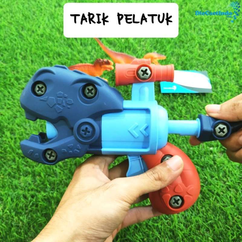 Jual Mainan Anak - Diy Assembly Gun Set Dino / Pistol Rakitan Dan ...