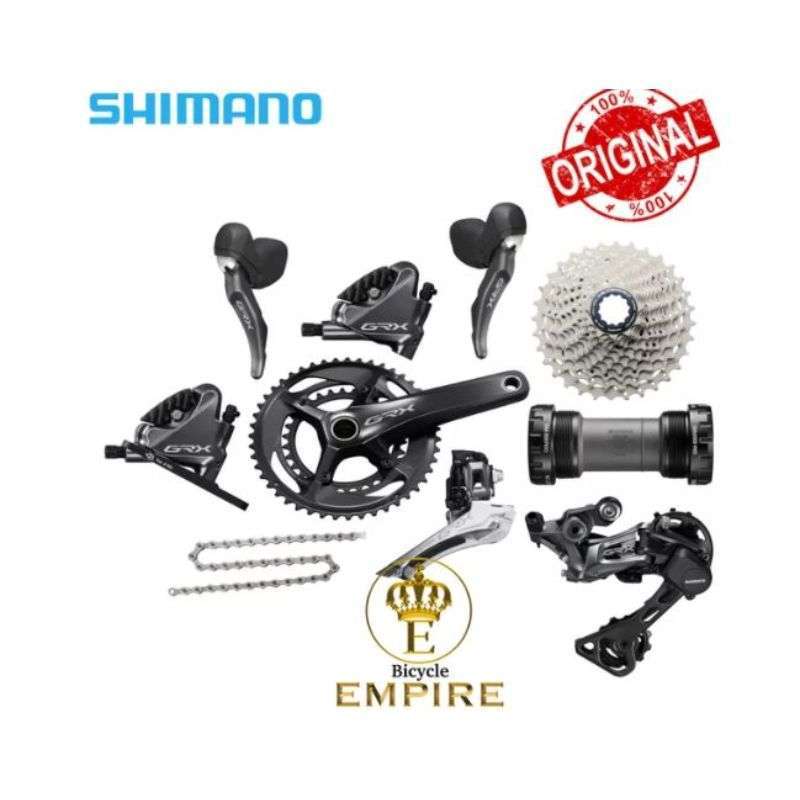 Jual Groupset Grupset Gs Shimano Grx 2 X 11 Speed Rx 810 - Grx Double 2 ...
