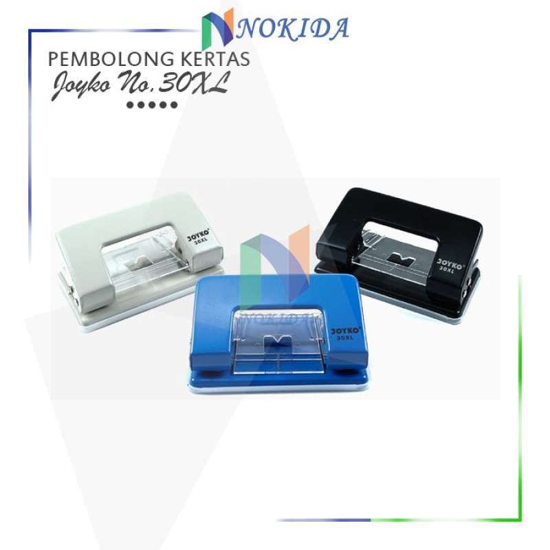 Jual Nokida Alat Pembolong Kertas Binder Joyko No 30xl / Paper Punch ...
