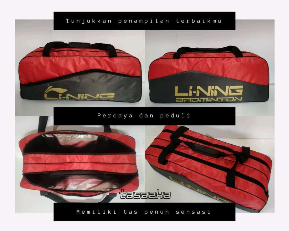 Jual Lining Tas Raket Kotak Tas Raket Kotak / Tas Raket Badminton / Tas ...