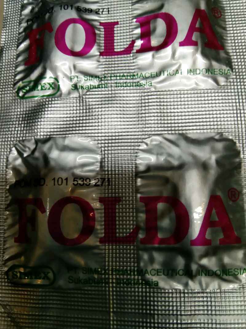 Jual Folda // Strip Isi 6 Kaplet Di Seller Doaibuolshop - Rawa Badak ...
