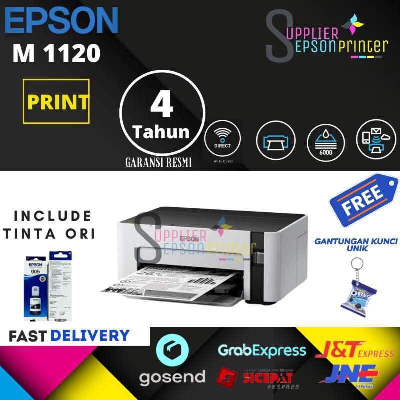 Jual printer epson m1120 printer mono seperti M100 M200 di Seller ...
