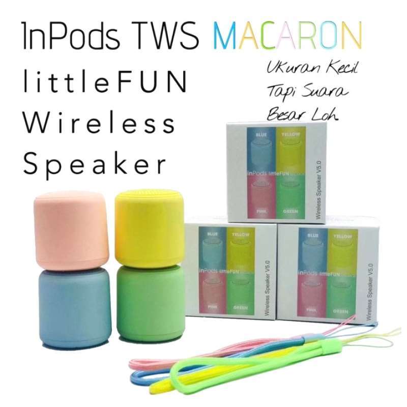 Jual Jual Speaker Bluetooth Macaron Inpods 12 Wireless Speaker V5.0 ... Jual Jual Speaker Bluetooth Macaron Inpods 12 Wireless Speaker V5.0 ...