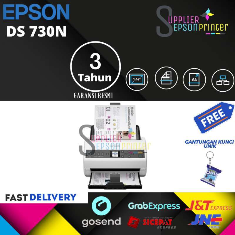 Jual scanner epson ds-730n original epson di Seller Supplier Epson ...