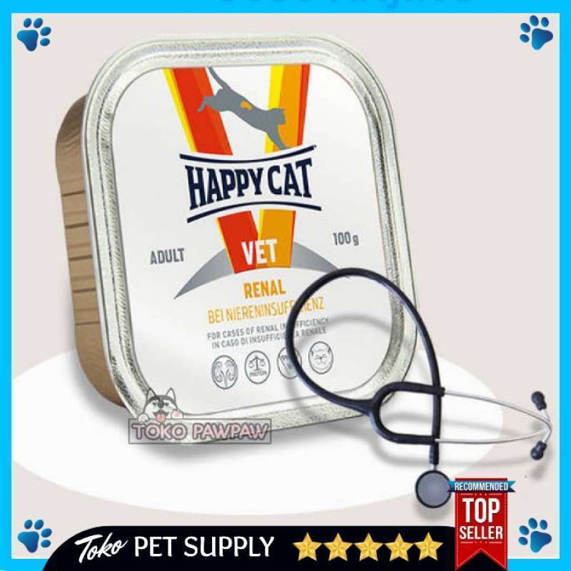 Jual Makanan Kucing Basah Pakan Kucing Wet Food Kucing Happy Cat Vet ...