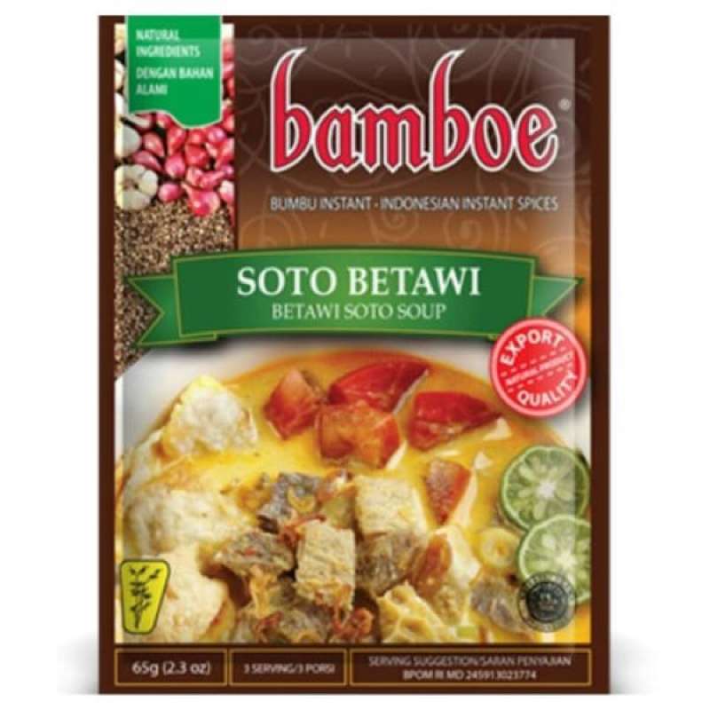 Jual Bamboe Bumbu Soto Betawi 65 GR di Seller Dropezy Official Store ...