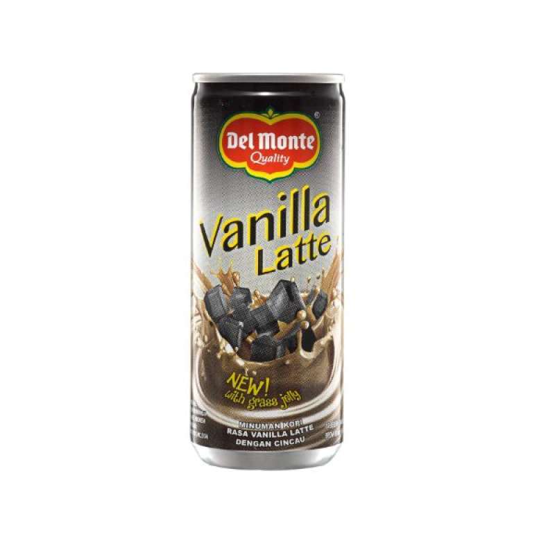 Promo Del Monte Coffee Drink Vanilla Latte Minuman Kopi [240 mL] Diskon ...