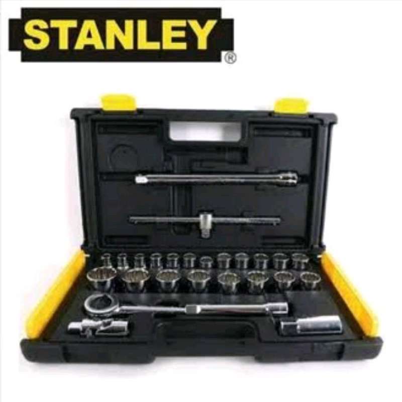 Jual Stanley 86-477 Set Metric Socket [27 Pcs/ 12 Pts] Di Seller Yumna Teknik - Suka Bakti, Kab ...