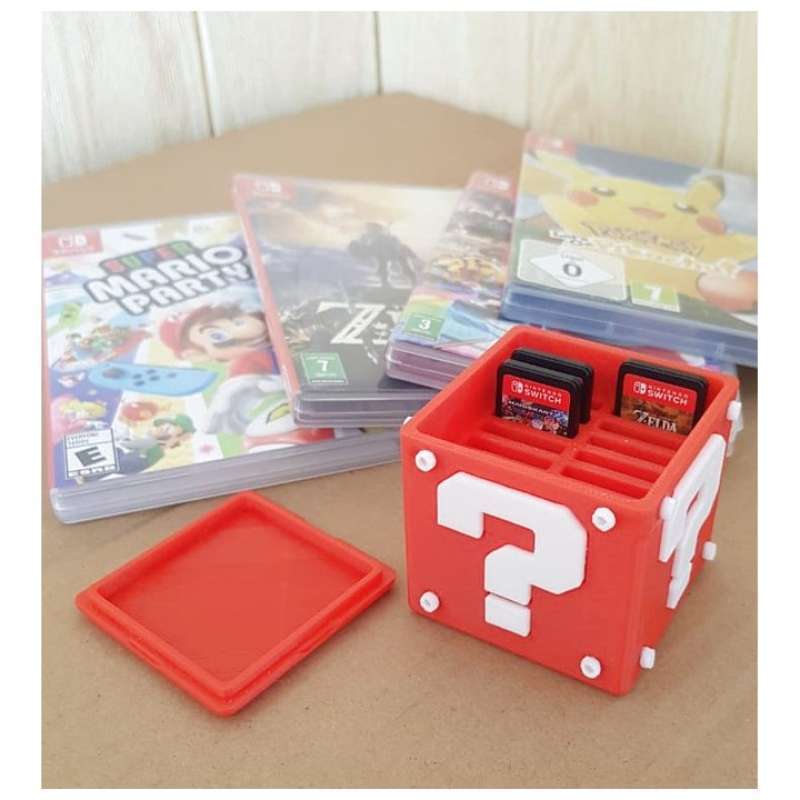 Jual Jual Nintendo Switch Game Card Cartridge Case Box Supermario (12 ...