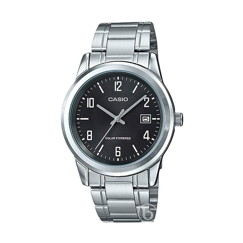 Jual Casio Enticer Solar Powered Ip Steel Jam Tangan Pria [mtp-vs01d-1b ...