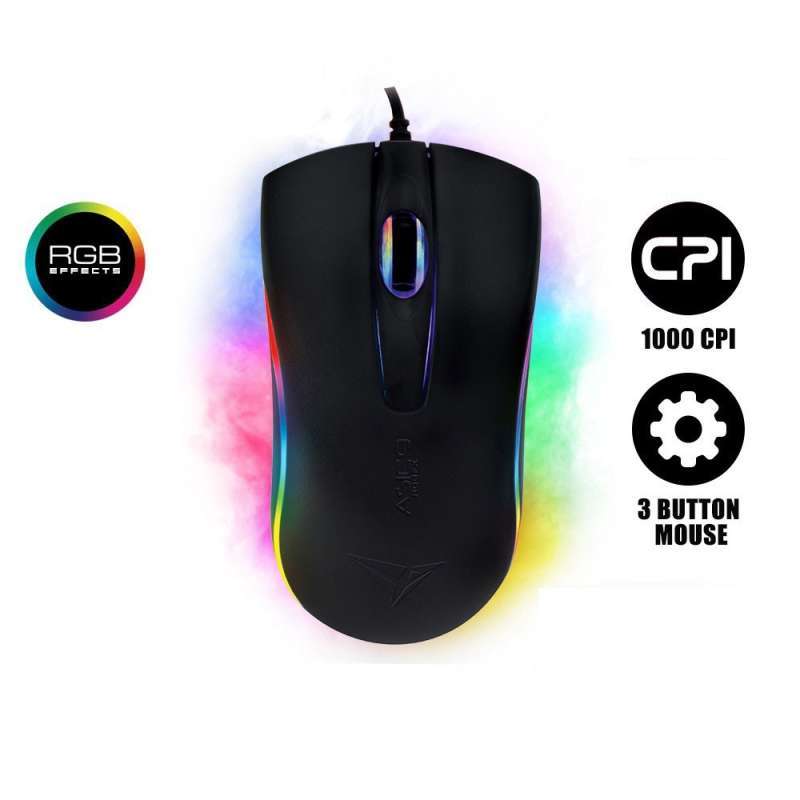 Jual Alcatroz Wired Gaming Mouse Asic 9 RGB FX 1000CPI di Seller ...