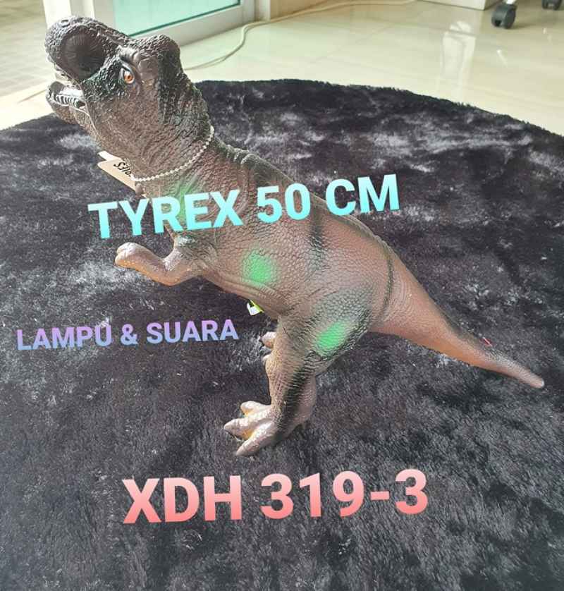 Jual Mainan Dinosaurus Tyrex Super Besar Dinosaur Tyranosaurus 50 Cm Di ...