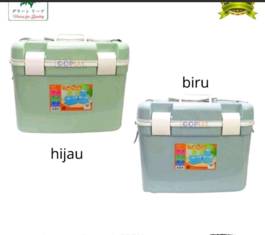 Jual Cooler Box 30 Liter Green Leaf 5792 Plastik Tebal Cool Box Kotak ...