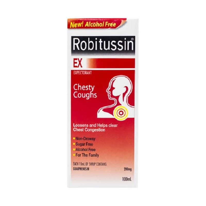 Jual Robitussin Ex Chesty Coughs Syrup Obat Batuk [100 mL] di Seller ...