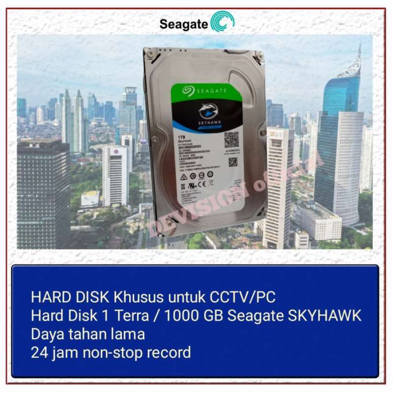 Jual HDD 1TB Hardisk Internal 1TB Seagate Skyhawk di Seller DEVISION ...