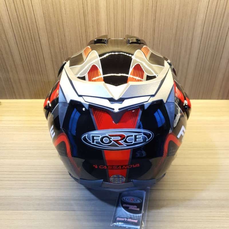 Jual Helm Half Face Dewasa Double Visor Anti Pecah Sni Cassanova ...