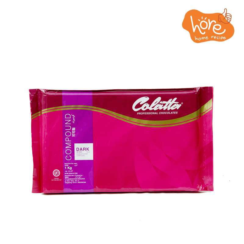 Jual DCC - Dark Cooking Chocolatte - Colatta Dark Compound 500 gram di ...
