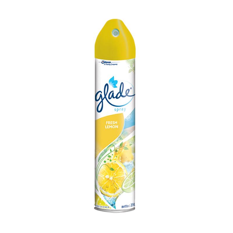 Jual Glade Aerosol Lemon Cairan Pengharum Ruangan [250 mL] di Seller ...