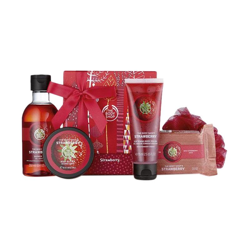 Body Shop Gift Small Strawberry Harga