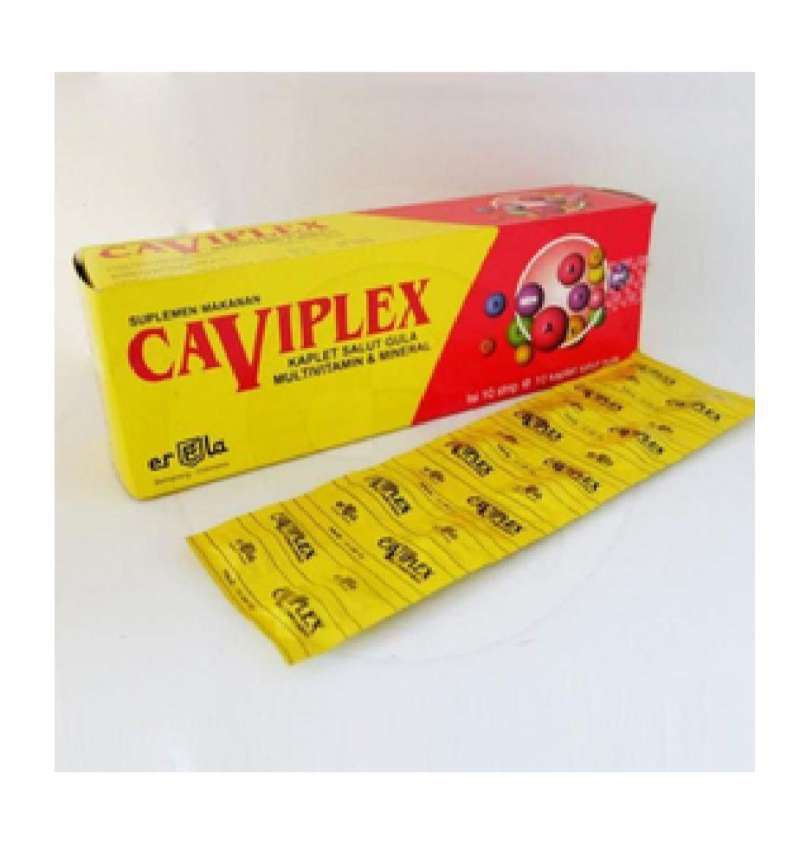 Jual VITAMIN CAVIPLEX per Box isi 100 kaplet multivitamin ready ...