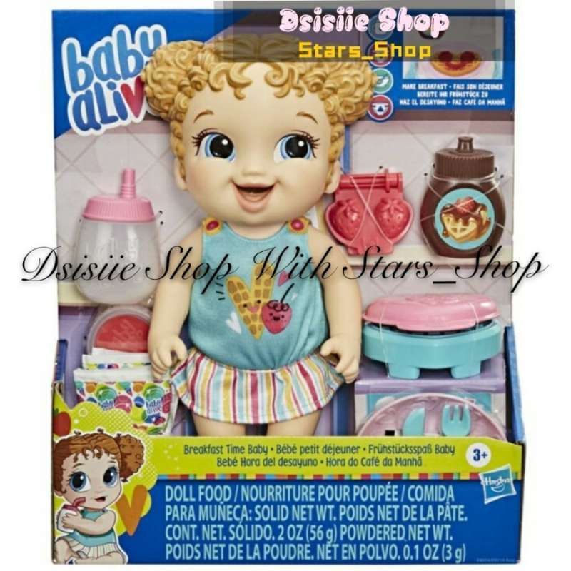 Jual Boneka Baby Alive Breakfast Time Baby Doll With Waffle Maker ...