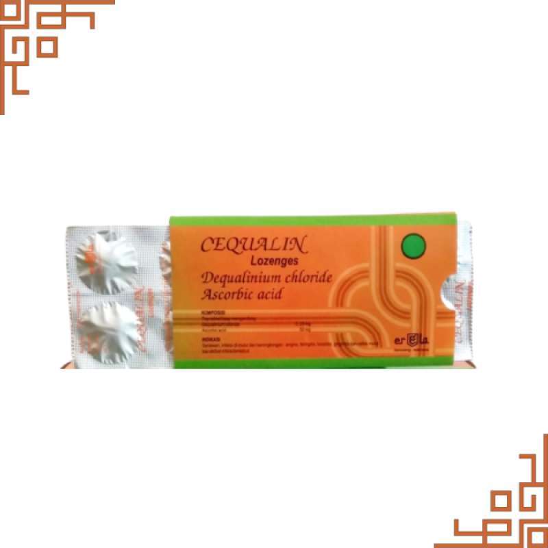 Jual Cequalin Lozenges Tablet Hisap Vitamin C Isi 100 Original Di ...