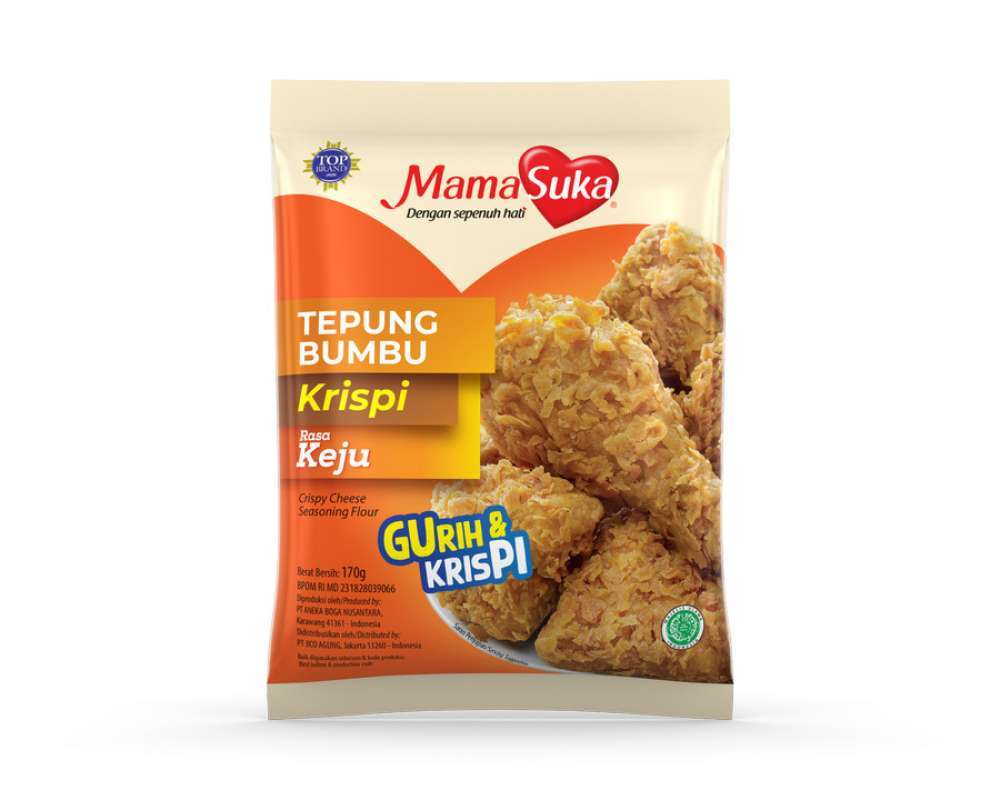 Jual MAMASUKA Tepung Bumbu Krispi Keju 170g - Mama Suka Crispy Cheese ...