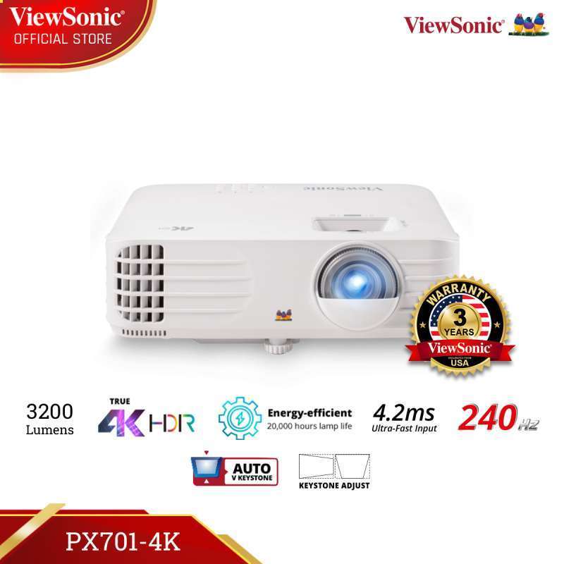 Promo Viewsonic - Px701-4k | 4k Projector | 3,200 Ansi Lumens ...