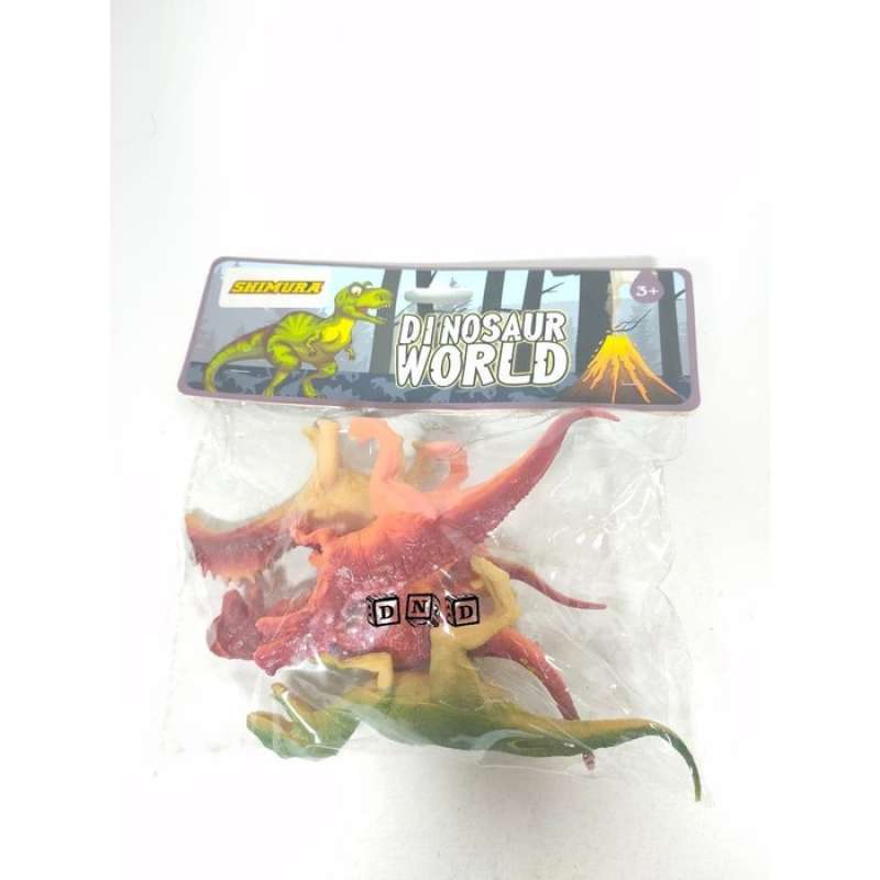 Jual MAINAN ANAK - DINOSAUR WORLD FIGURE DINOSAURUS TREX T-REX DINO ISI ...