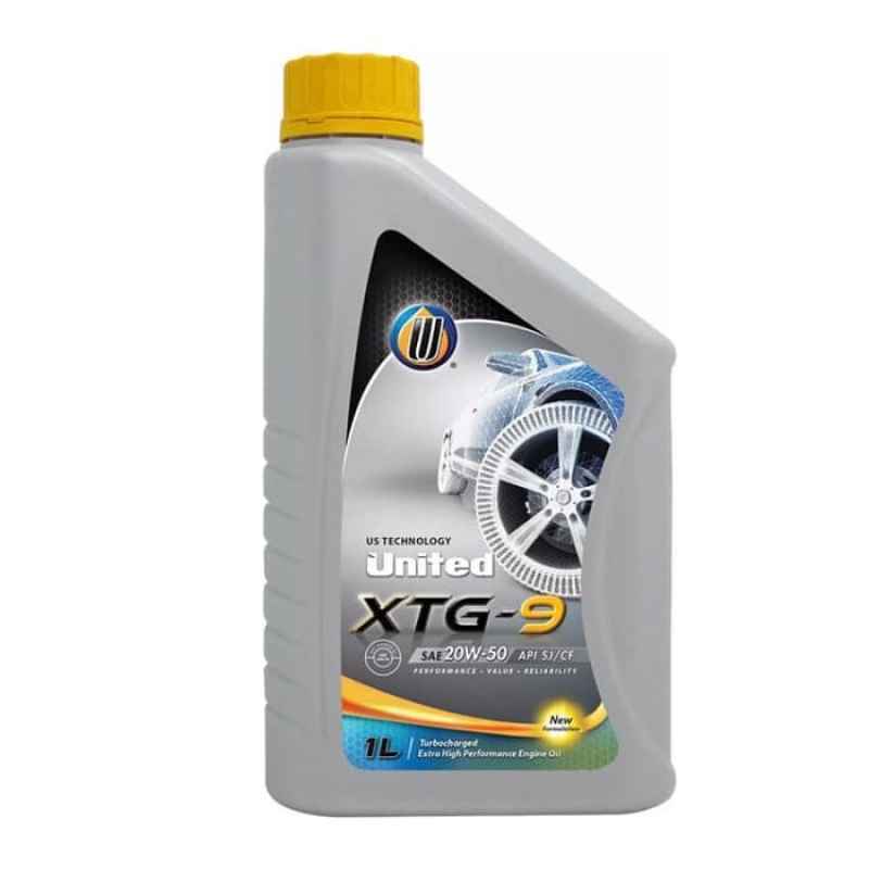Jual Oli Mesin Bensin United XTG 9 Ultra Power 20W50 1 Liter di Seller ...