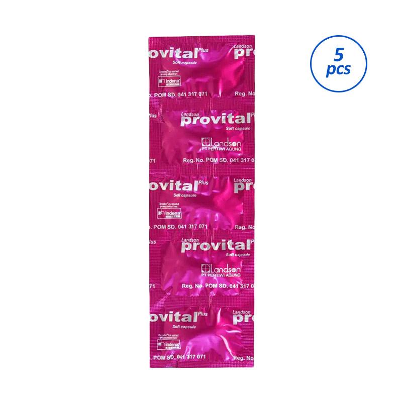 Jual Provital [10 Kapsul/strip] Di Seller Apotek Persada Official Store ...