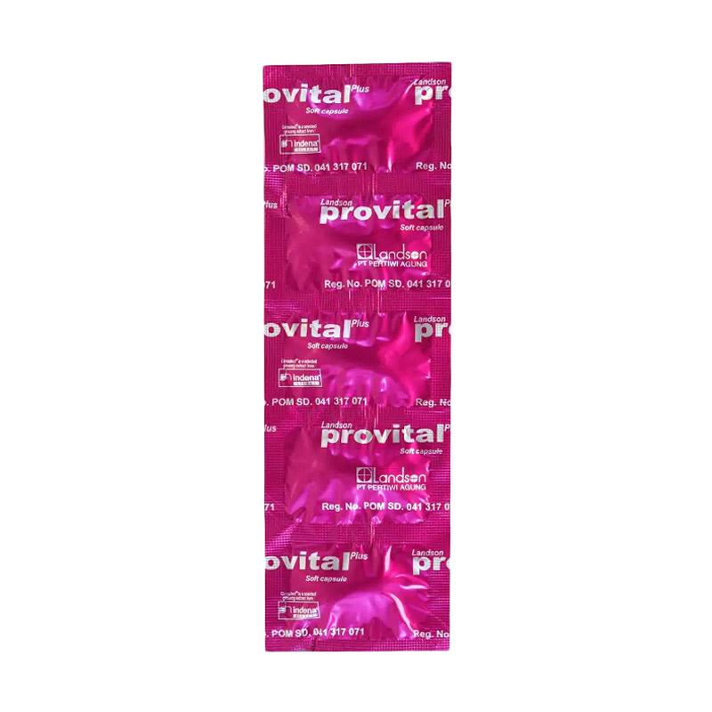 Jual Landson Provital Plus Suplemen [5 Capsul] Di Seller Apotik Sehat ...