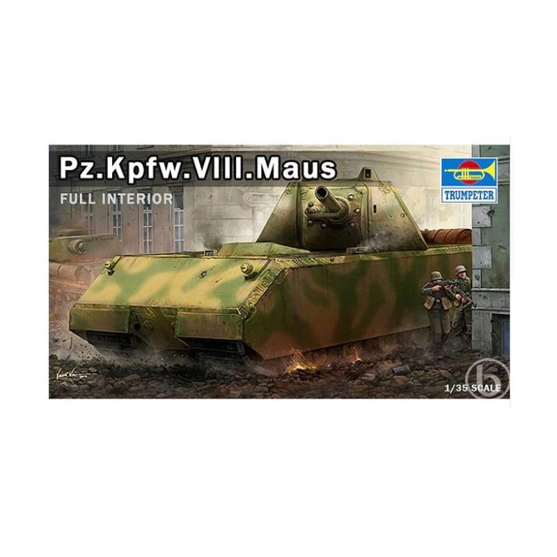 Promo Trumpeter 09541 Pz.Kpfw.VIII Maus Model Kit [1:35] Diskon 36% di ...