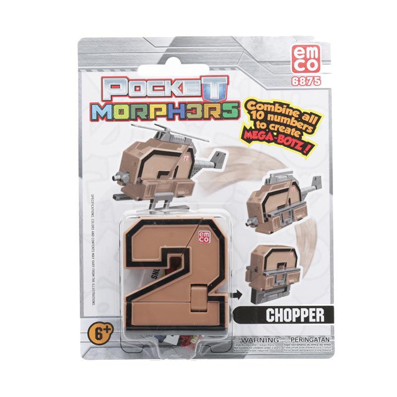 Jual Emco 6888 Pocket Morphers 6875 - Chopper Number 2 Mainan Anak ...