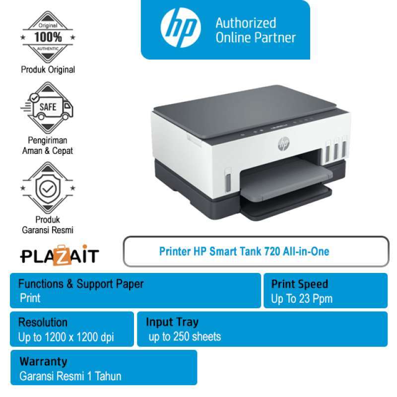 Jual Printer HP Smart Tank 720 All-in-One di Seller PT. Primajaya Multi ...