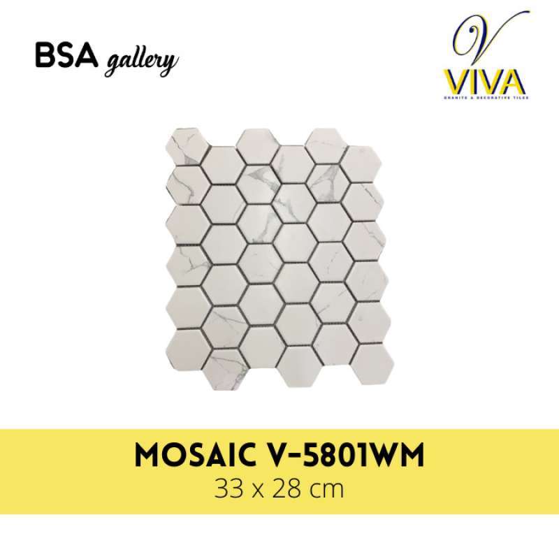 Jual Mosaic Hexagonal 💯 Harga Murah & Kualitas Terbaik Maret 2025
