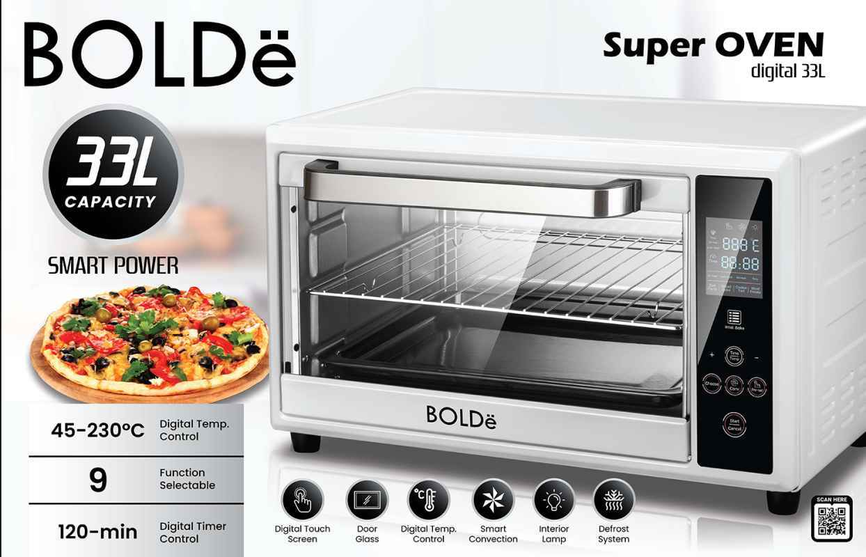 Bolde Super Oven Digital 33 L 🔥 Garansi Resmi & Harga Terbaru 2025