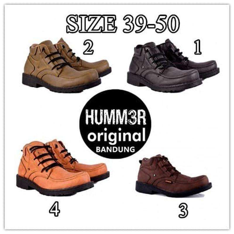 Jual Sepatu Humm3r Twin Boot Pria Non-safety Original - Nomor Tiga 44 Di Seller Elf Corp ...