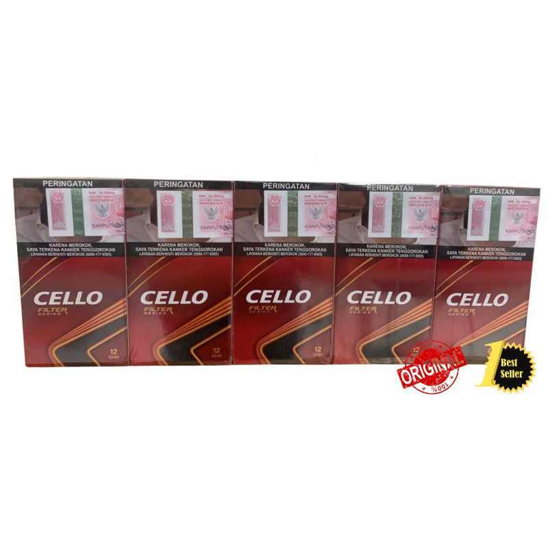 Jual ROKOK CELLO FILTER 12 / 1 slop 10 pack di Seller Juragan Besar ...