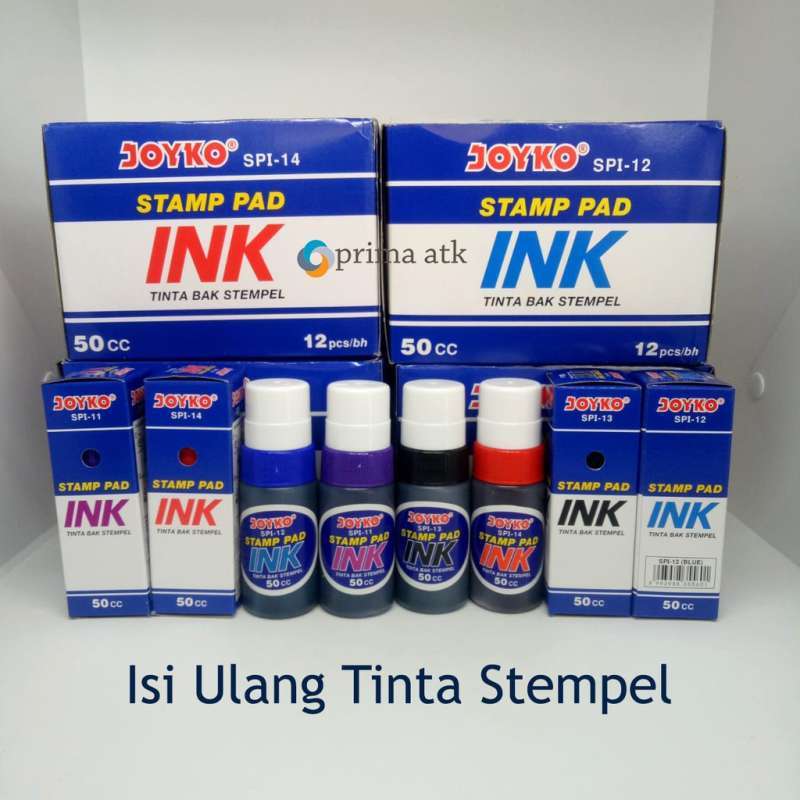 Jual Isi ulang Tinta Stampel Otomatis Trodat 7011 Refill Stamp Ink 25 ...