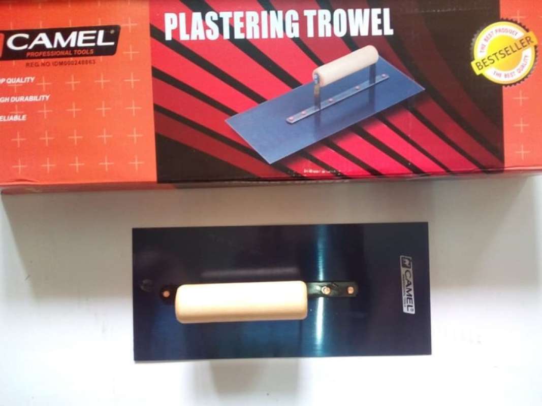 Promo raskam roskam plat besi CAMEL- gosokan -sendok acian semen ...