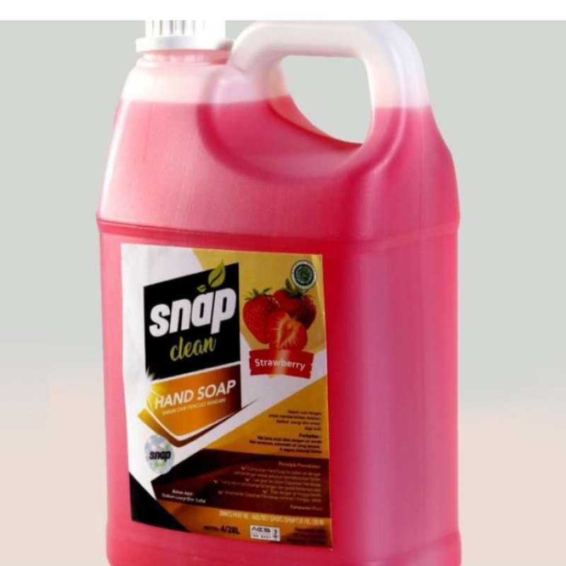 Promo sabun cuci tangan hand soap snap clean 4L - lavender Diskon 43% ...