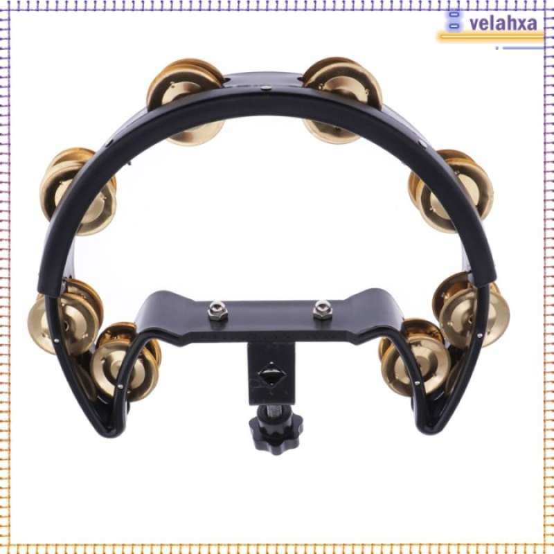 Jual PLASTIC TAMBOURINE COPPER ROW JINGLES FOR DRUM SET di Seller ...