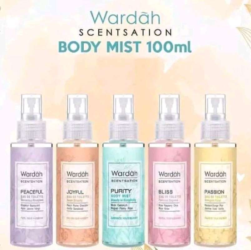 Promo WARDAH SCENTSATION BODY MIST 100ML- parfum Diskon 15% di Seller ...
