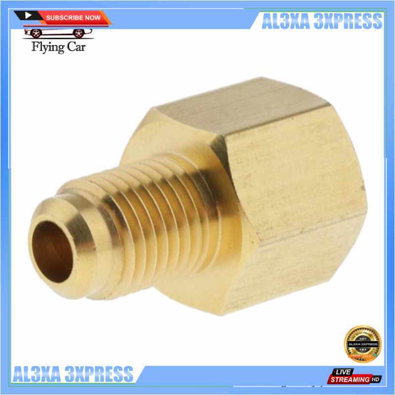 Promo Brass Nitrogen Tank Adapter Vacuum Pump Fittings 14 Sae Ag Diskon ...