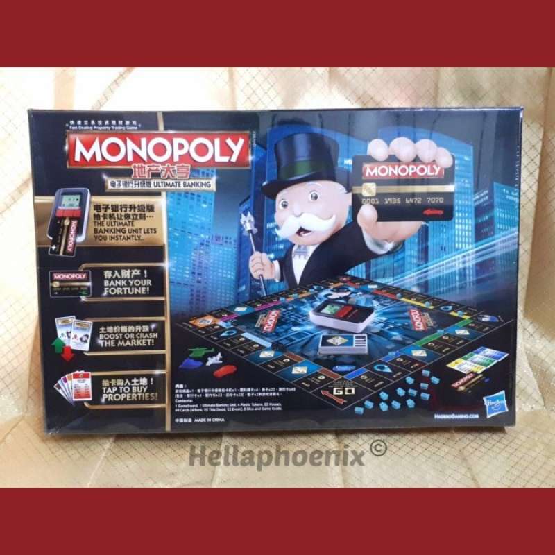 Promo Hasbro Gaming Monopoly Ultimate Banking - Mainan Monopoli Game ...