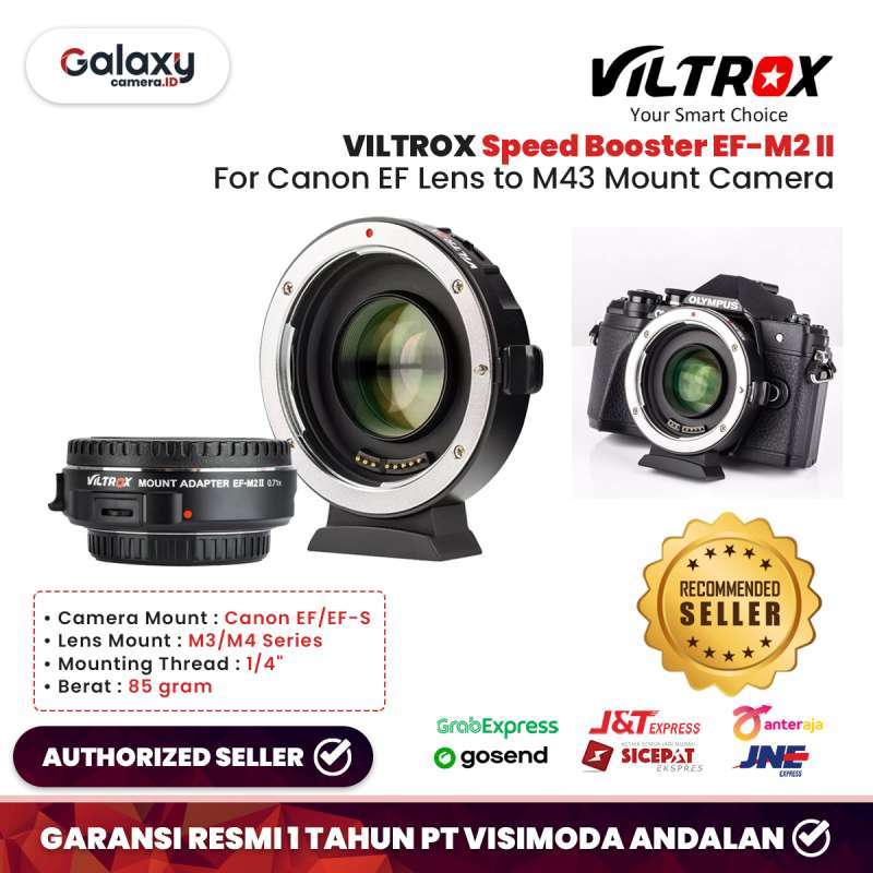 Jual Viltrox Mount Adapter Speed Booster Ef-m2 Ii For Canon Mirrorless ...