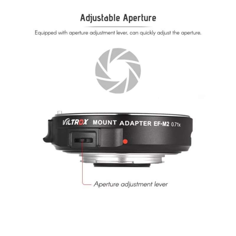 Jual Viltrox Mount Adapter Speed Booster Ef-m2 Ii For Canon Mirrorless ...